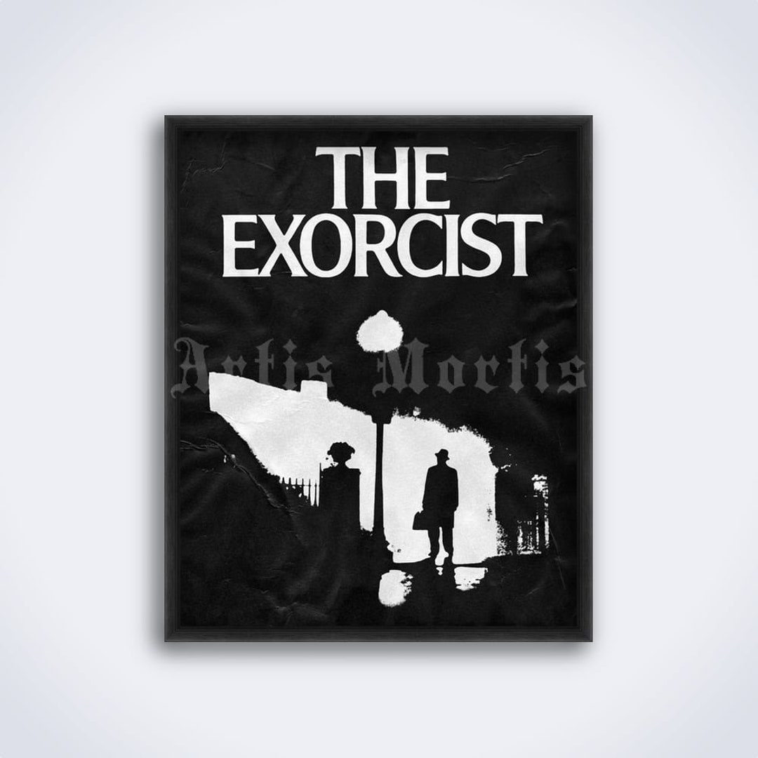 The Exorcist Classic Horror Movie Vintage 1973 Poster, Cult ...