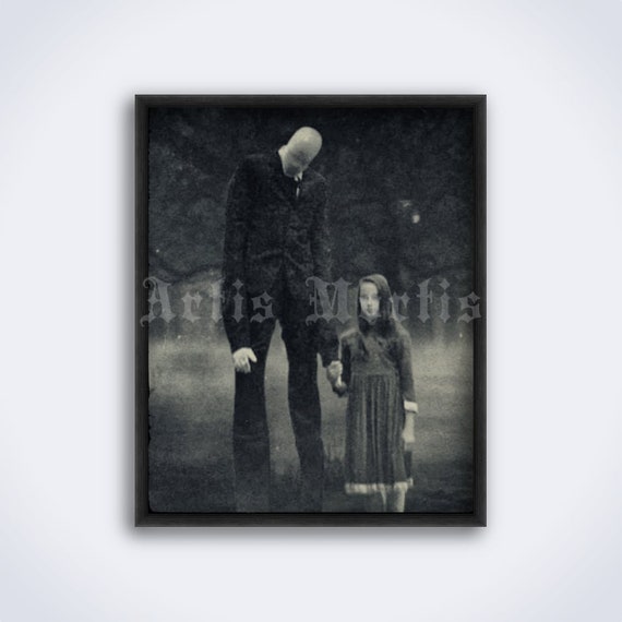 Scary Pictures Of Slender Man In Real Life