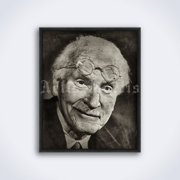Carl Gustav Jung Poster Etsy