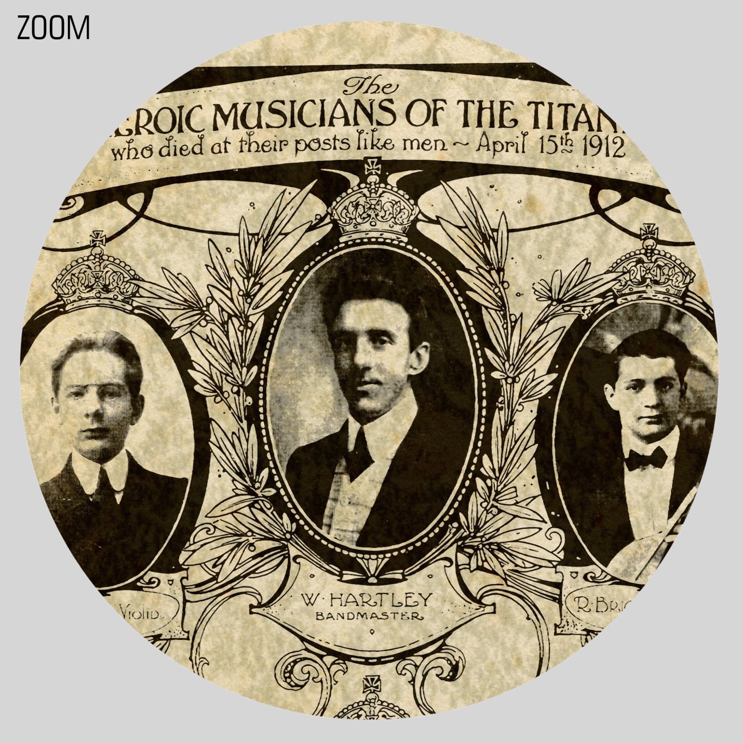 Heroic Musicians of Titanic Portraits Music Band Orchestra - Etsy