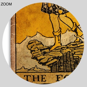 The Fool – Tarot Card Print, Major Arcana, Greater Arcana, Fortune ...