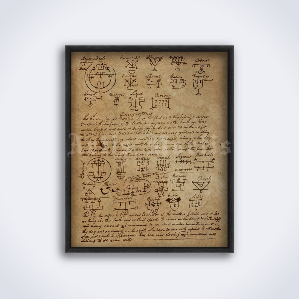 Original Manuscript By King James Demonology