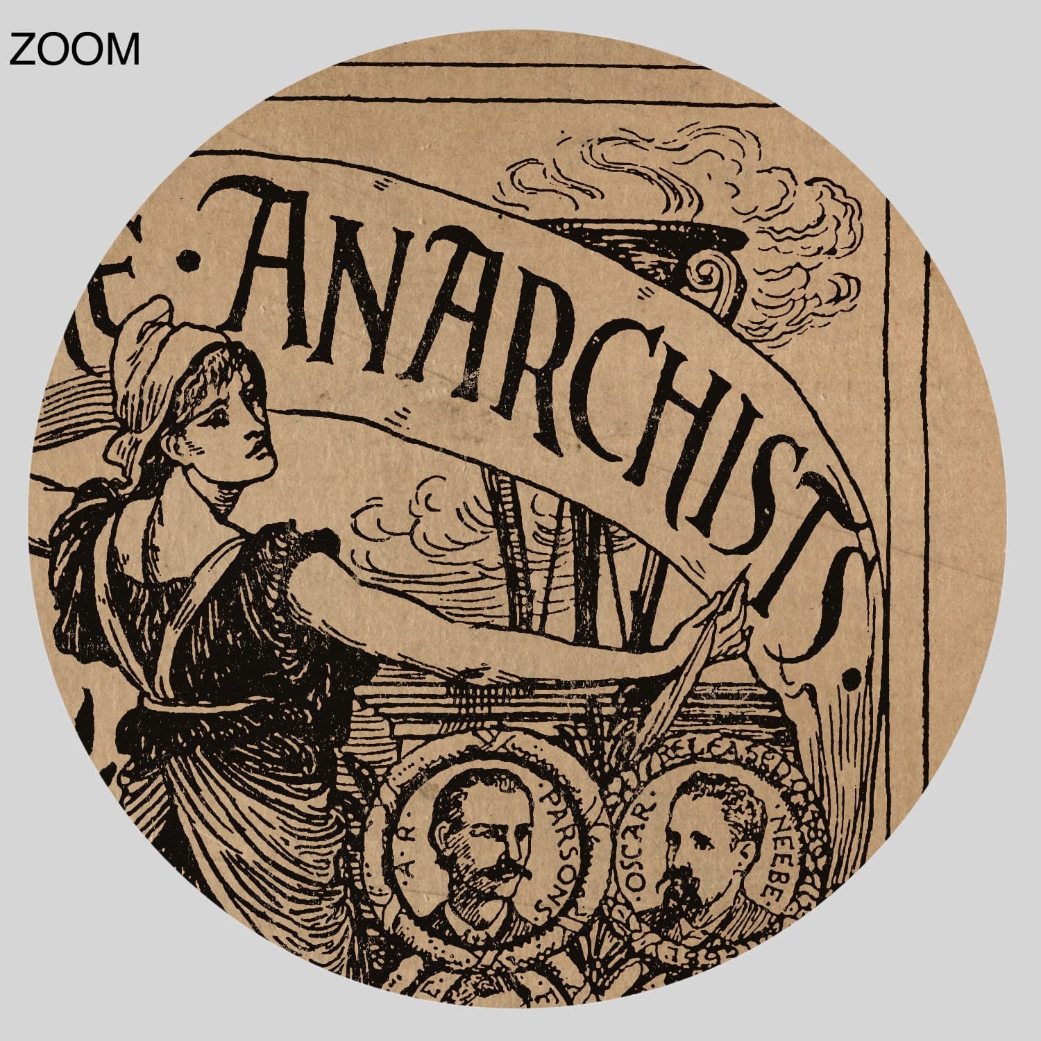 Anarchists of Chicago Poster Haymarket Riot Walter Crane | Etsy