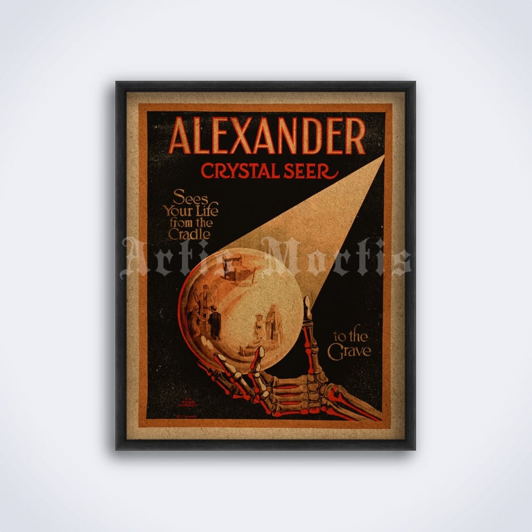 Alexander Crystal Seer Magician, Fortune Teller, Spiritual Magic Show ...