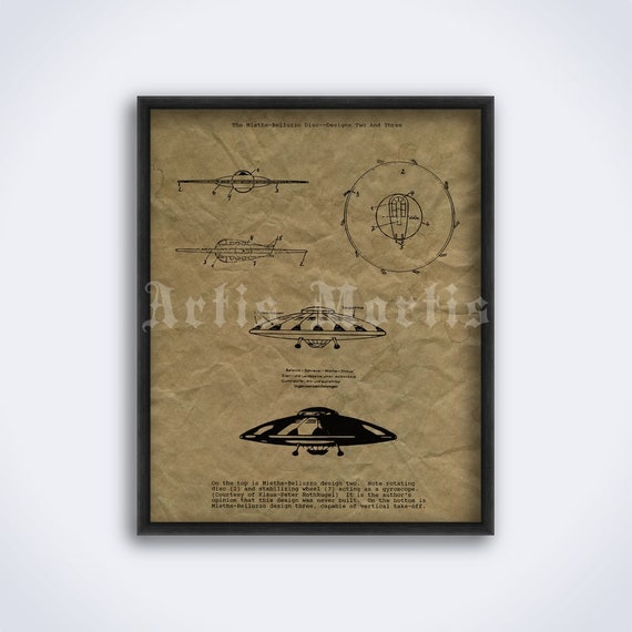 Miethe-belluzzo Flying Disc Military Flying Saucer Vintage | Etsy