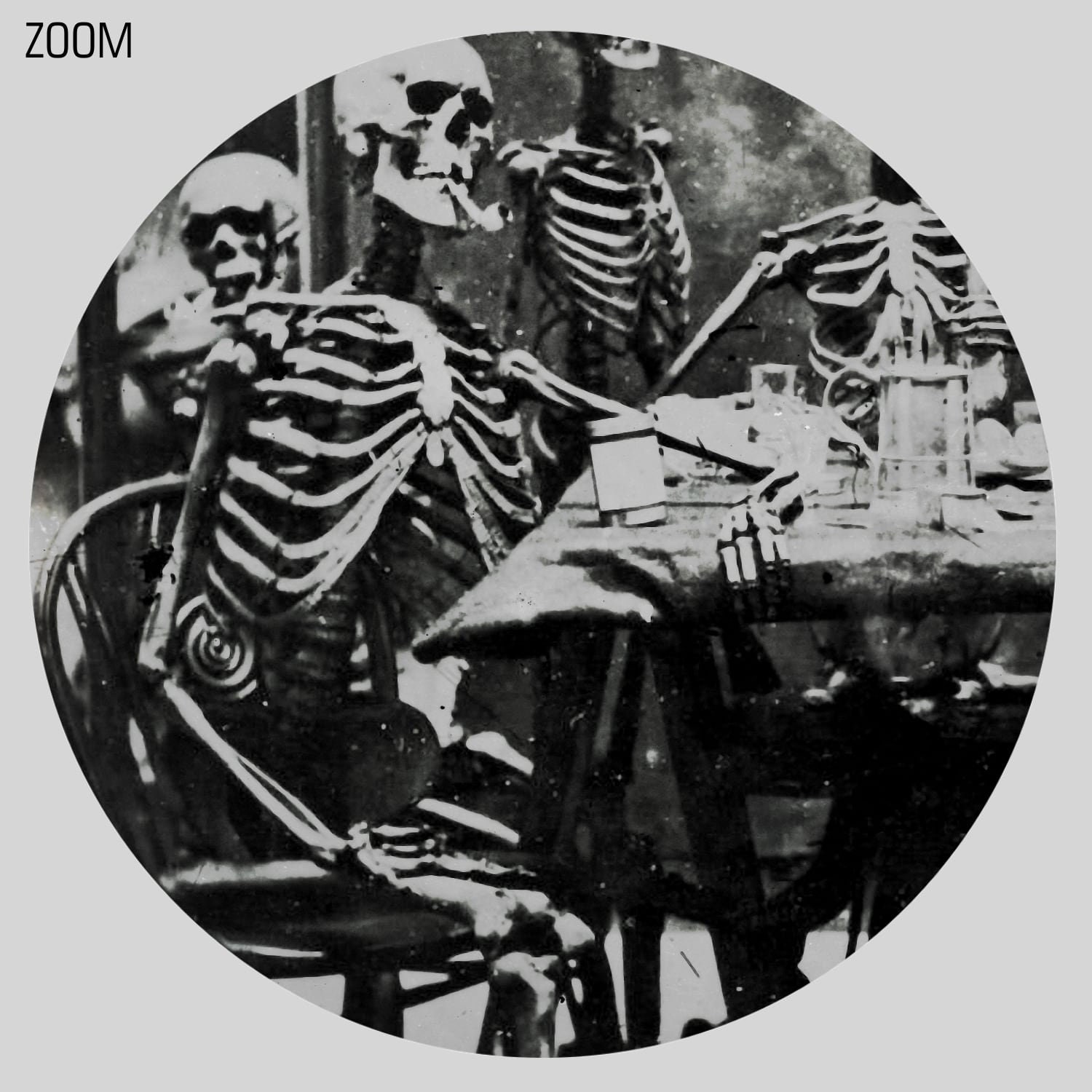 Skeletons at the Table Dinner Party Vintage Daguerreotype | Etsy