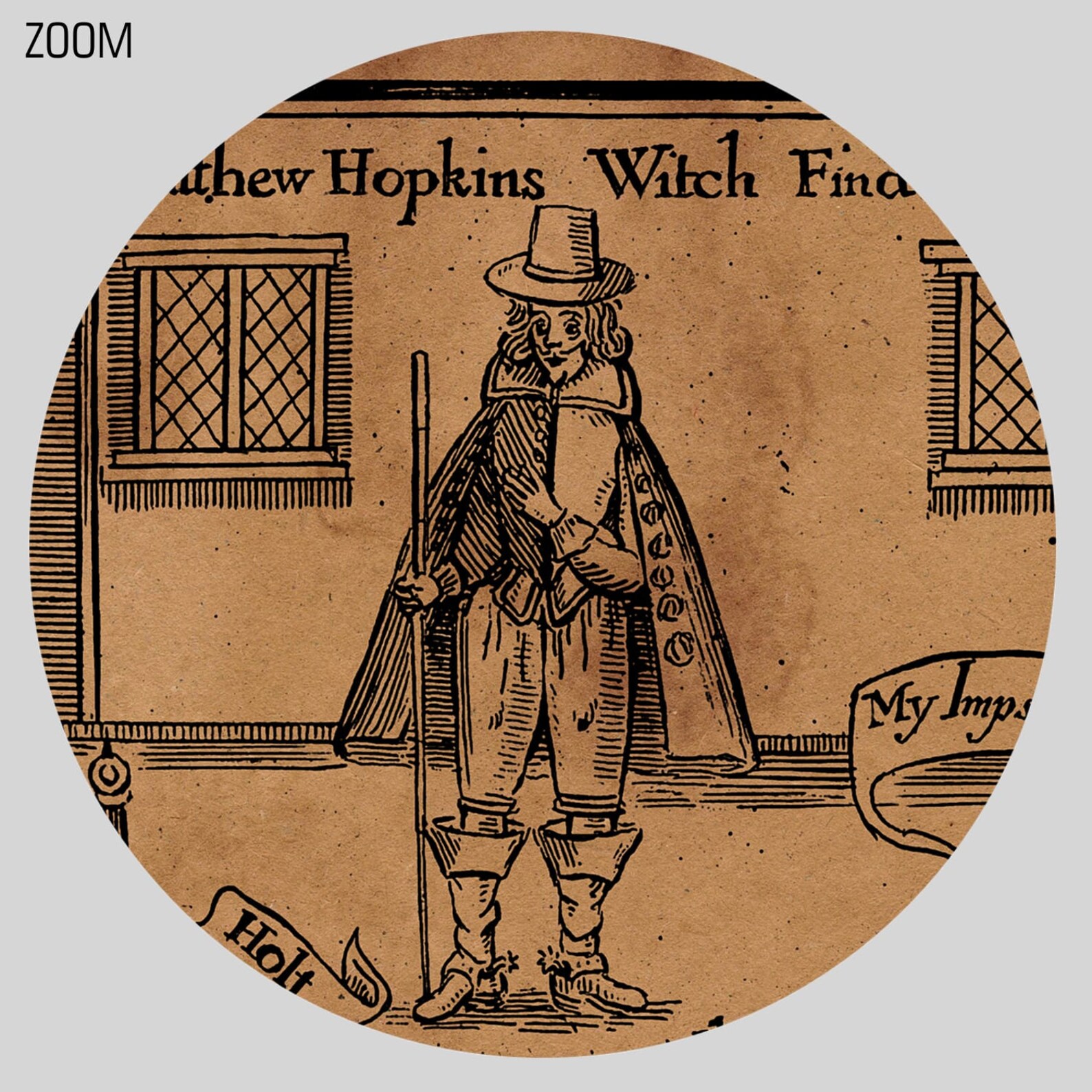 Matthew Hopkins Witch Finder Generall - Medieval Witch Hunter ...