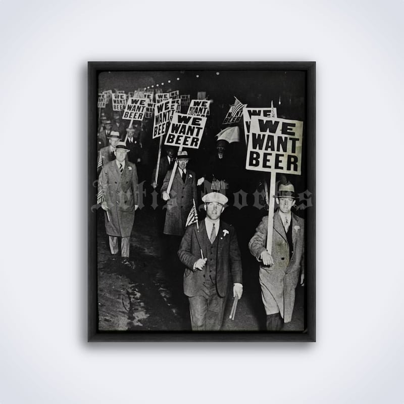 Prohibition Era Sign - Etsy