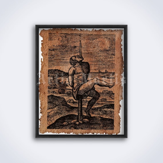 Impalement Execution Medieval Inquisition Witch Trial | Etsy