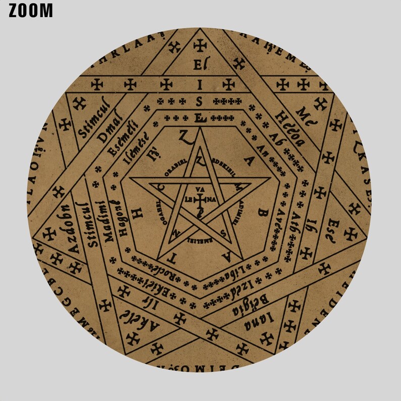 Sigillum Dei Aemeth Print: Occult Symbol Poster (digital Download) - Etsy
