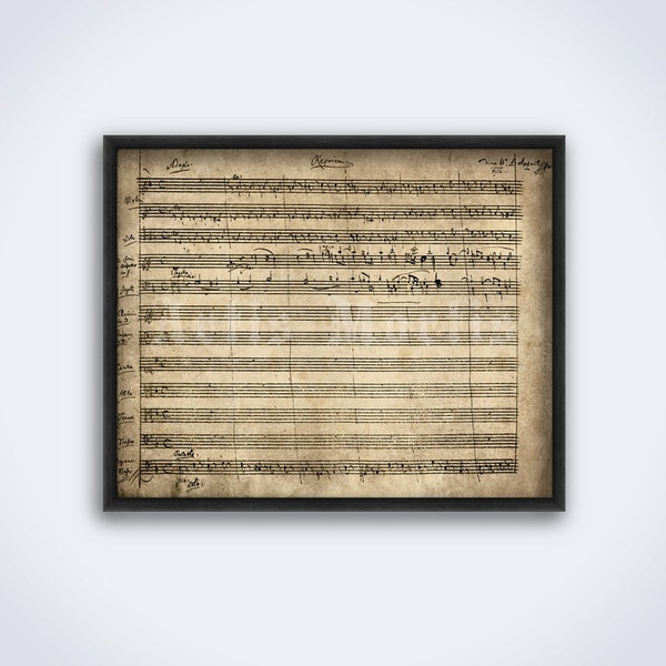 Handwritten Score Sheet Music - Etsy