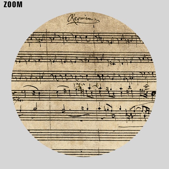 Mozart Sheet Music Handwritten