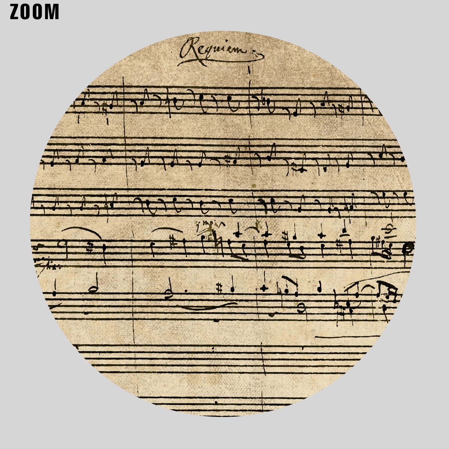 Wolfgang Amadeus Mozart Requiem Original Handwritten Score - Etsy