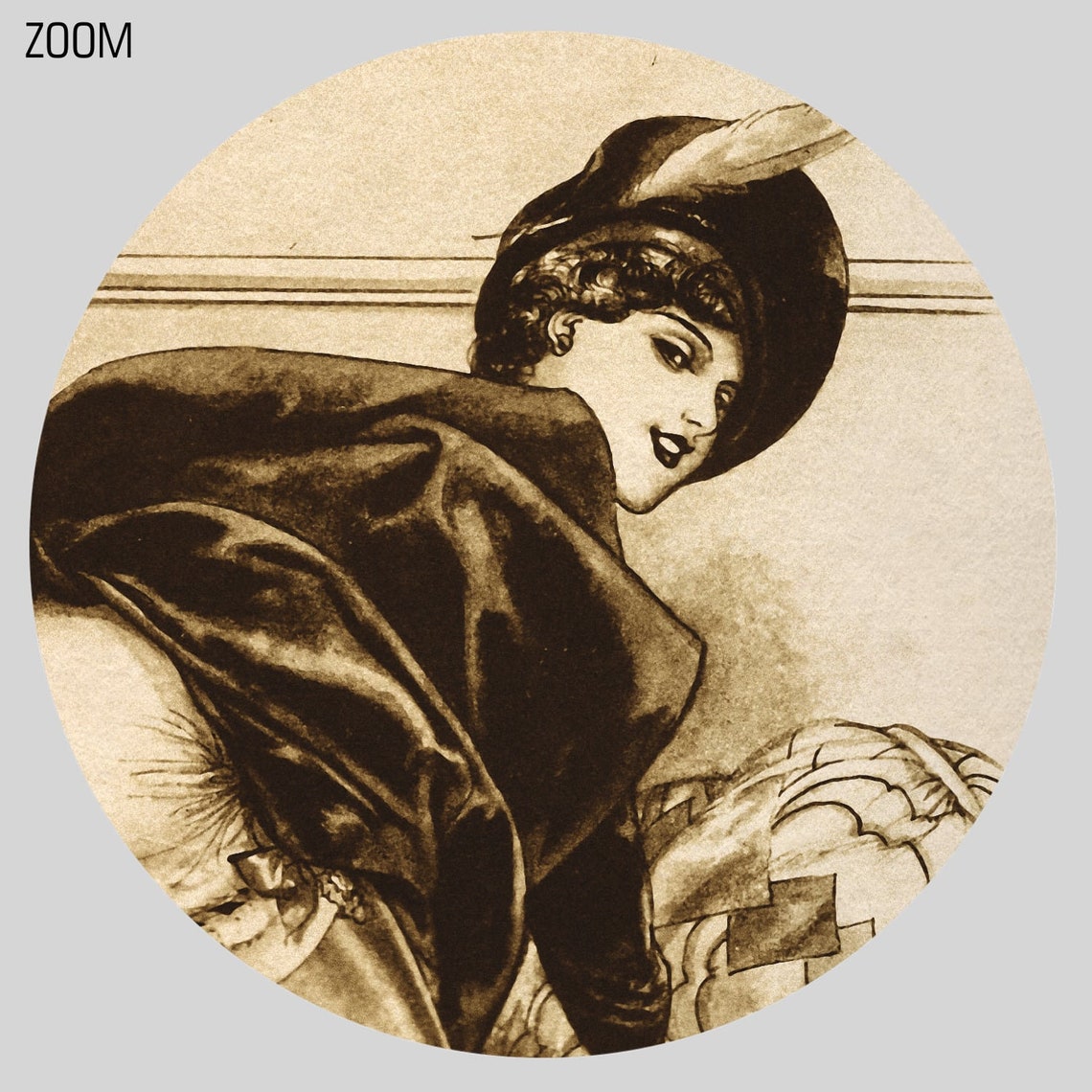 Enema illustration French risque kinky erotic art vintage - Etsy 日本