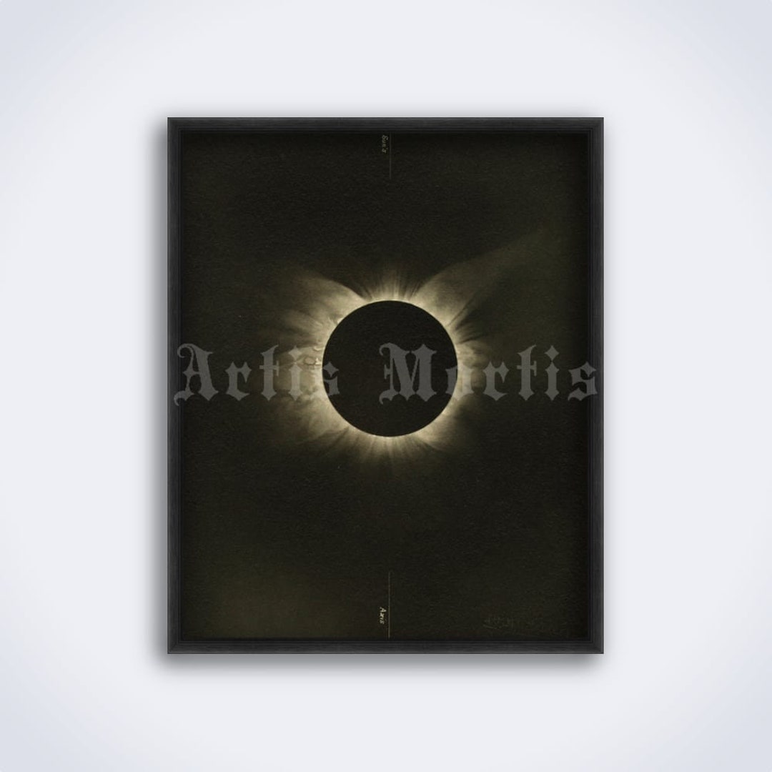 Total Eclipse Vintage Photo, Sun, Black Sun, Armageddon, Universe ...