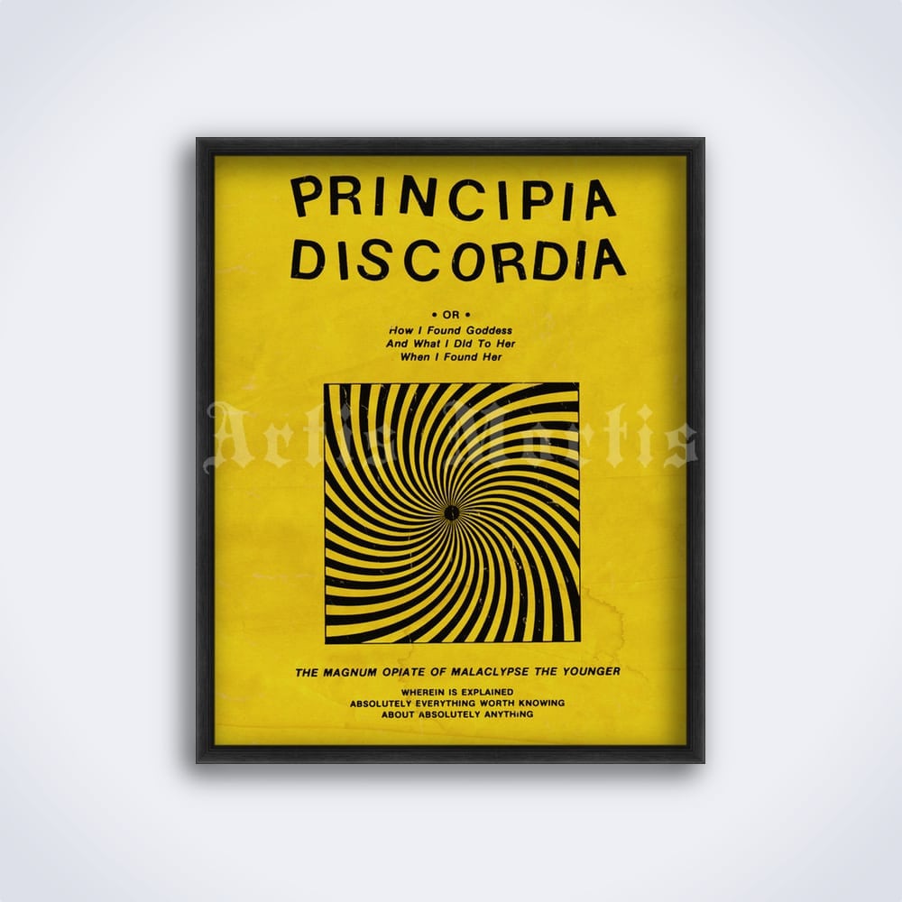 Principia Discordia Vintage Discordianism Parody Religion - Etsy