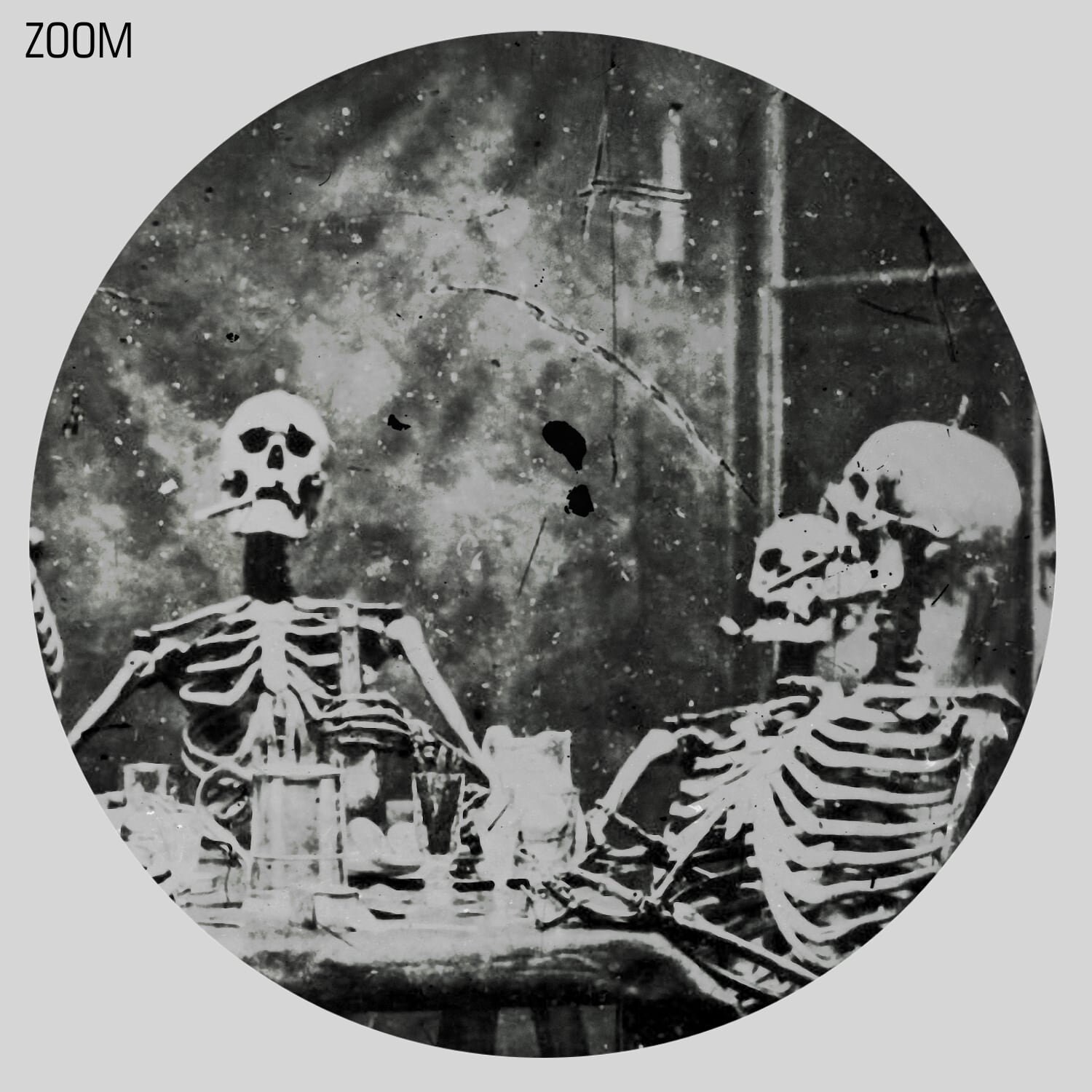 Skeletons at the Table Dinner Party Vintage Daguerreotype | Etsy