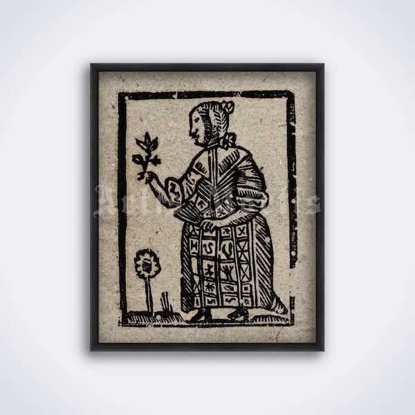 Medieval Woodcut - Etsy