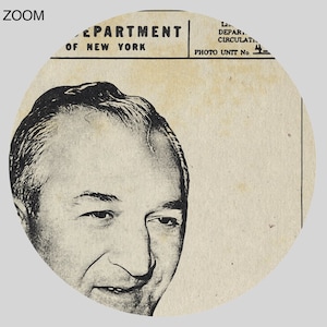 Joseph Bonanno Wanted Poster, Crime Leader, Mafia Boss, Joe Bananas ...