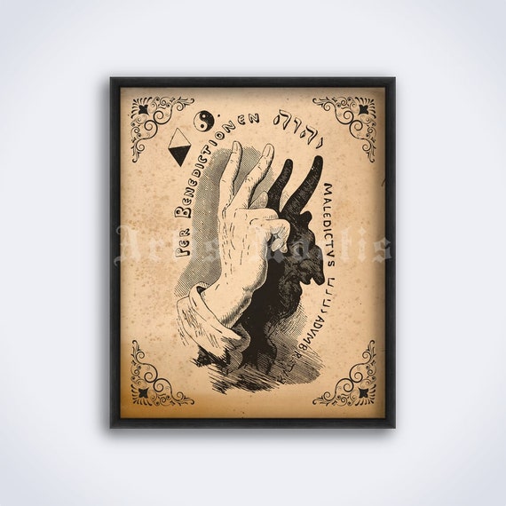 Baphomet Hand Sign Meaning