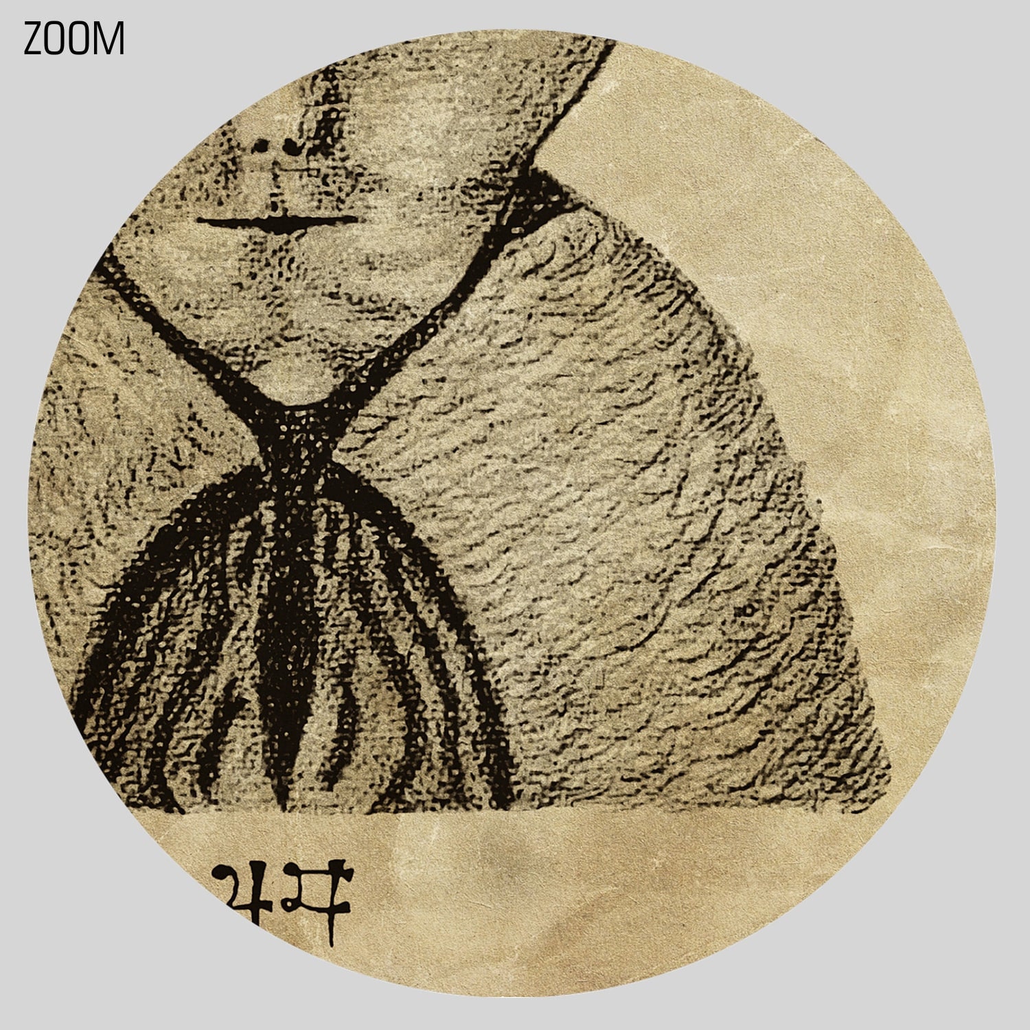 Lam Drawing by Aleister Crowley Magick Art Thelema Print | Etsy