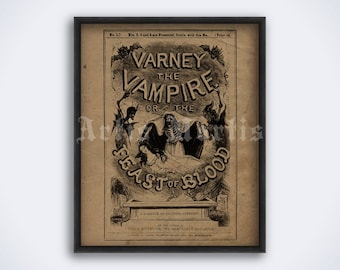 Pulp Vampire Art - Etsy