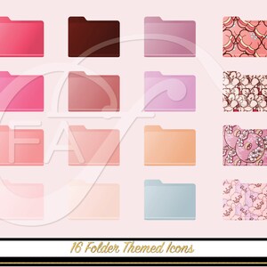 SAKURA DESKTOP WALLPAPER Organizer- Folder Icons- Kawaii Sakura- Cherry ...
