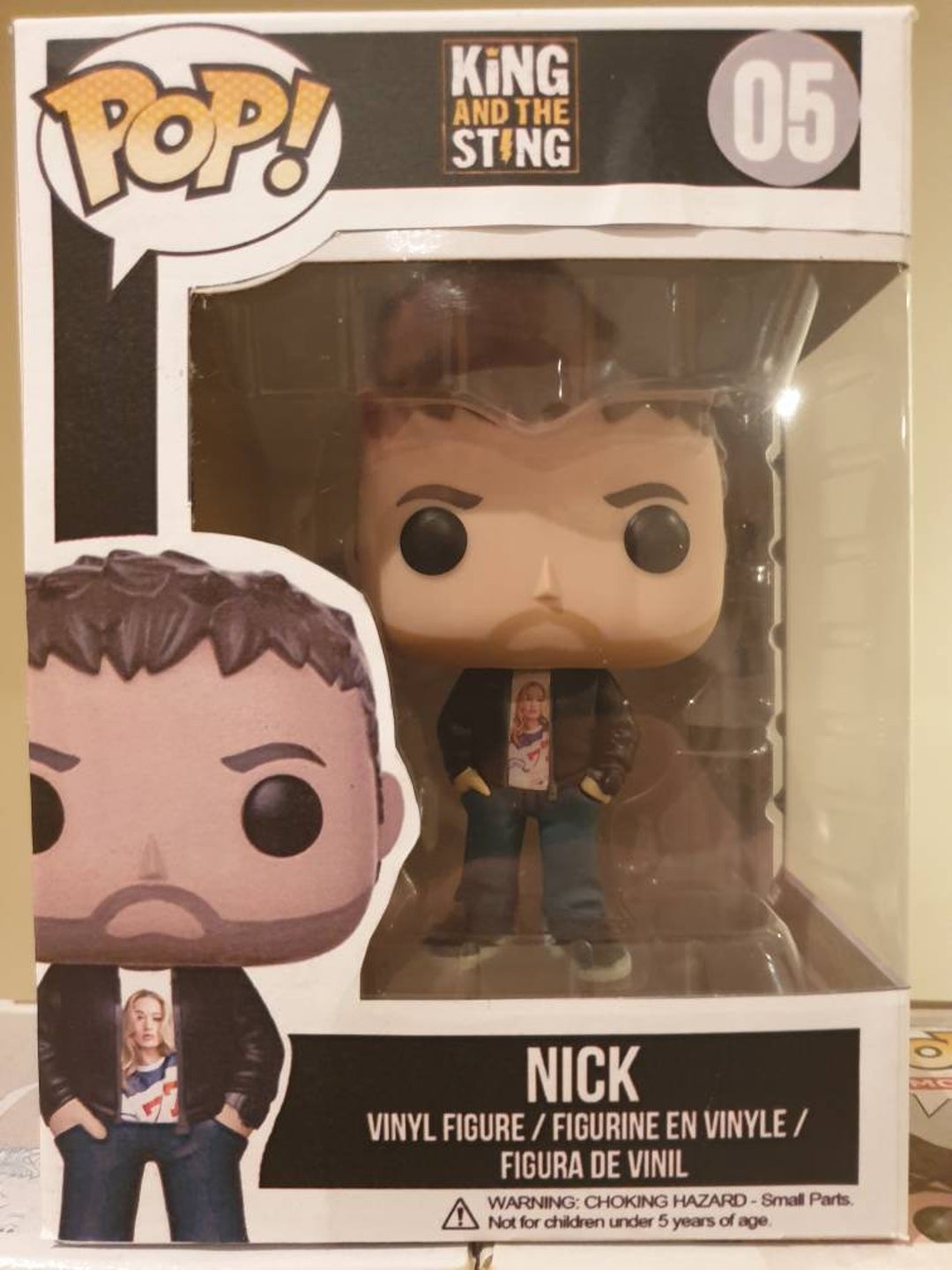 King and the Sting Nick Funko Pop Figure - Etsy