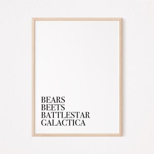 Set of 10 Printable the Office Quotes, the Office Wall Art, Lettering ...