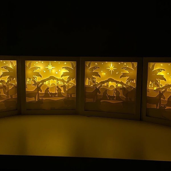 Baptism Shadow Box - Etsy