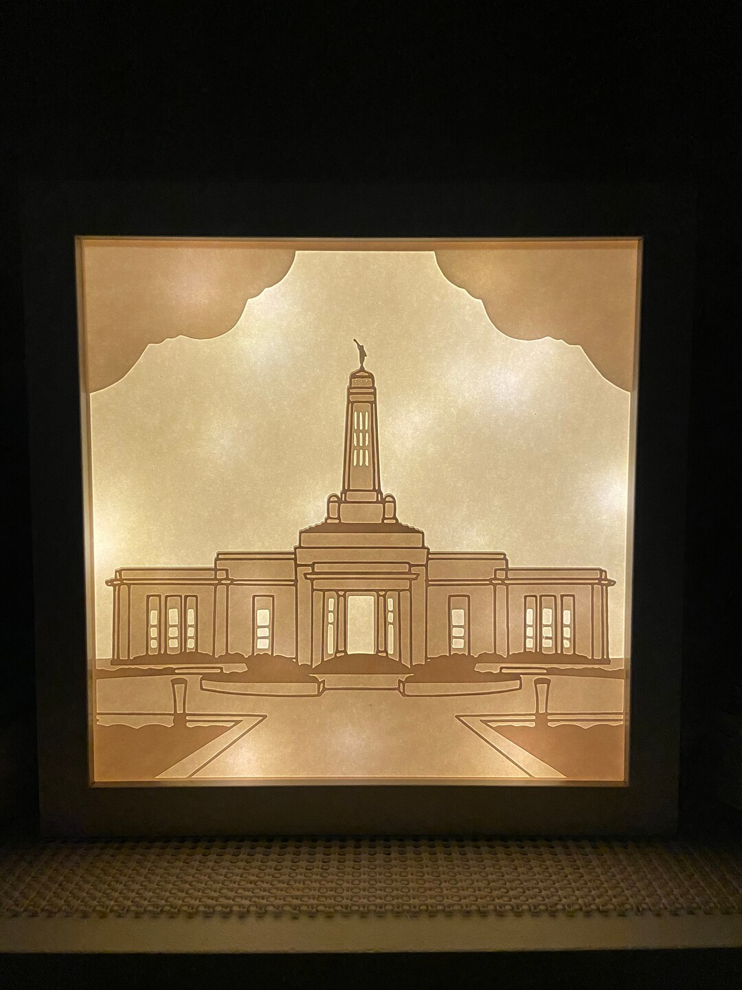 Indianapolis Indiana Temple , Indianapolis Shadow Box LDS Temple ...