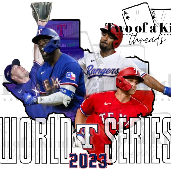 Texas Rangers World Series Png - Etsy
