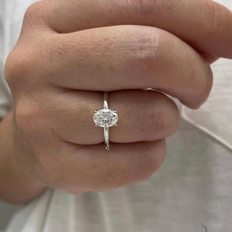 Masonite Engagement Ring - Etsy