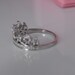 The Quinn. Sterling Silver 925 Queen Crown Ring - Etsy