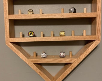 Baseball Ring and Ball Display Baseball Ring Display - Etsy
