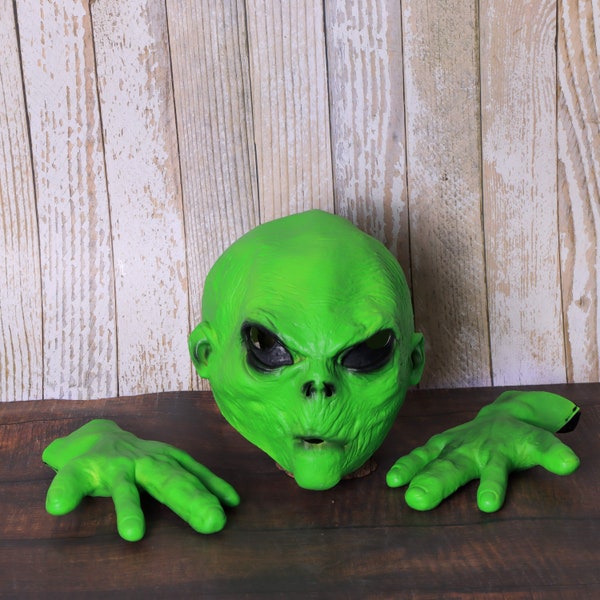Alien Mask - Etsy
