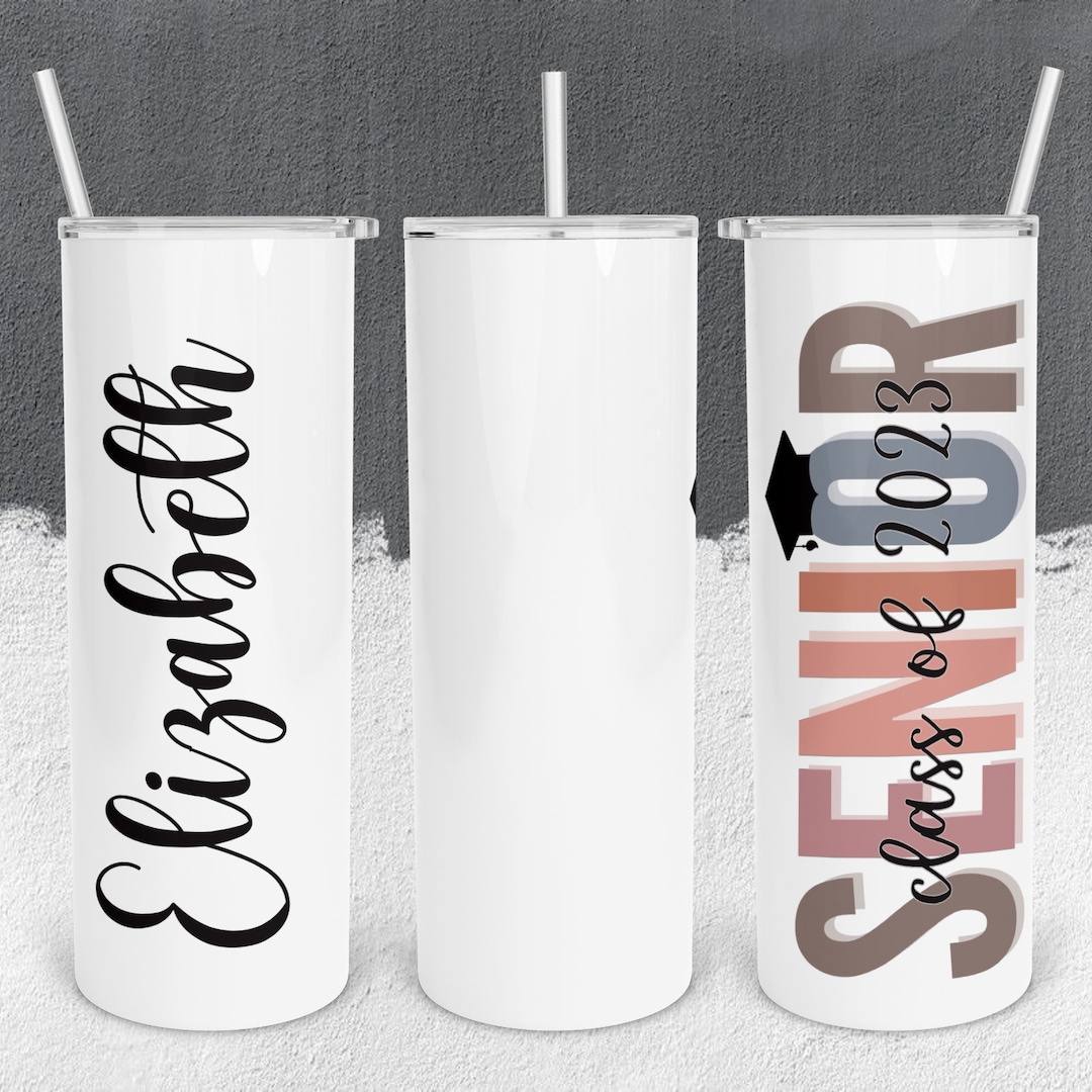 Custom Sublimation Graduation Tumbler for Senior, Grad Gift for Her ...