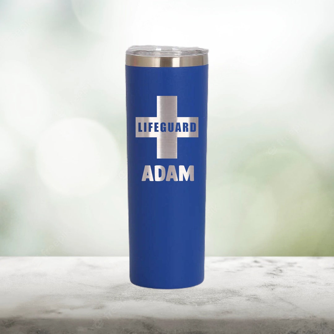 Personalized Lifeguard Insulated Tumbler, Gift for Him, Gift for Her ...