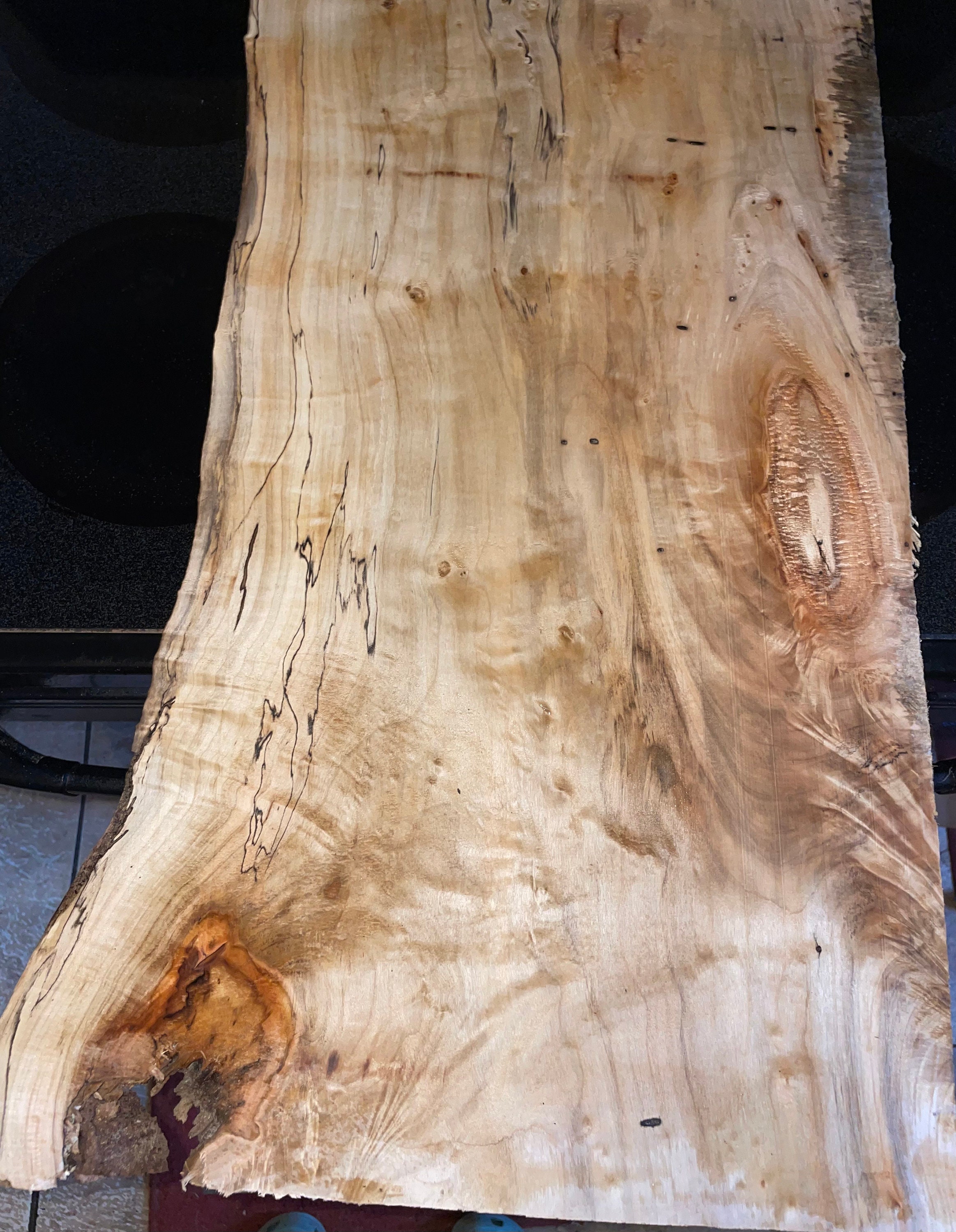 Spalted Maple Slab 1673 - Etsy
