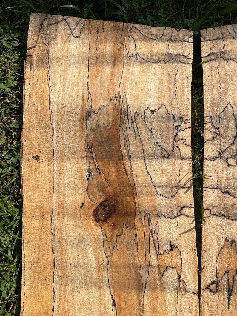 Spalted Maple Book Matched Set 1400 - Etsy