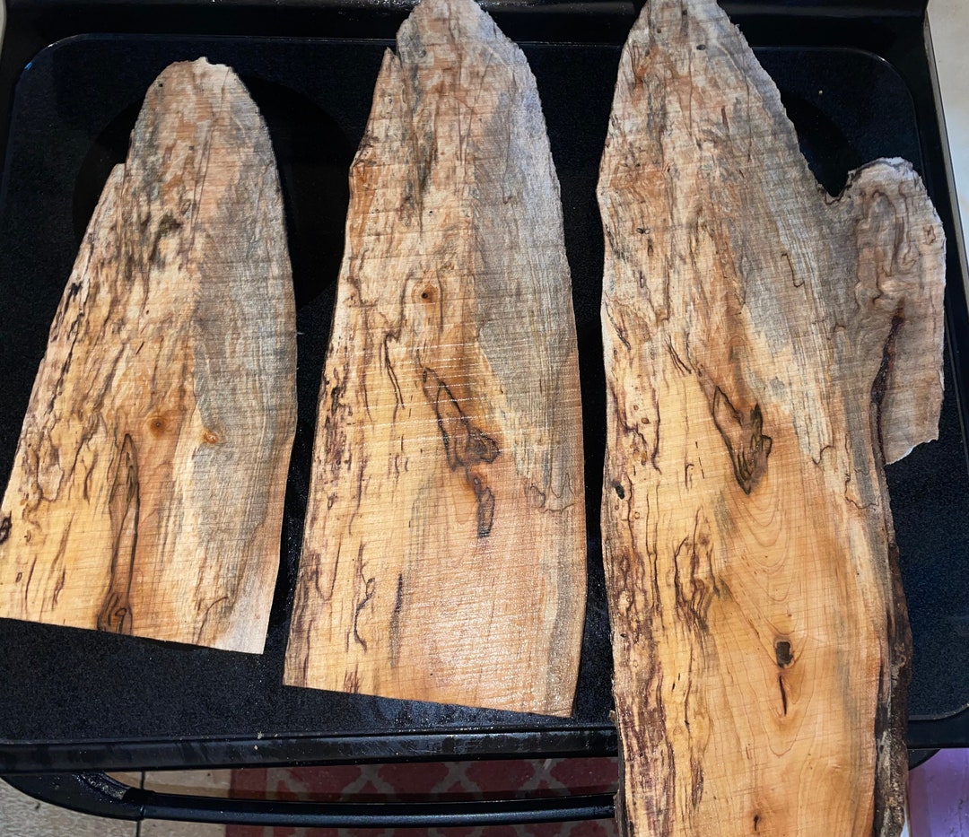 Spalted Maple Craft Bundle (3 Pc Set) #1722 - Etsy