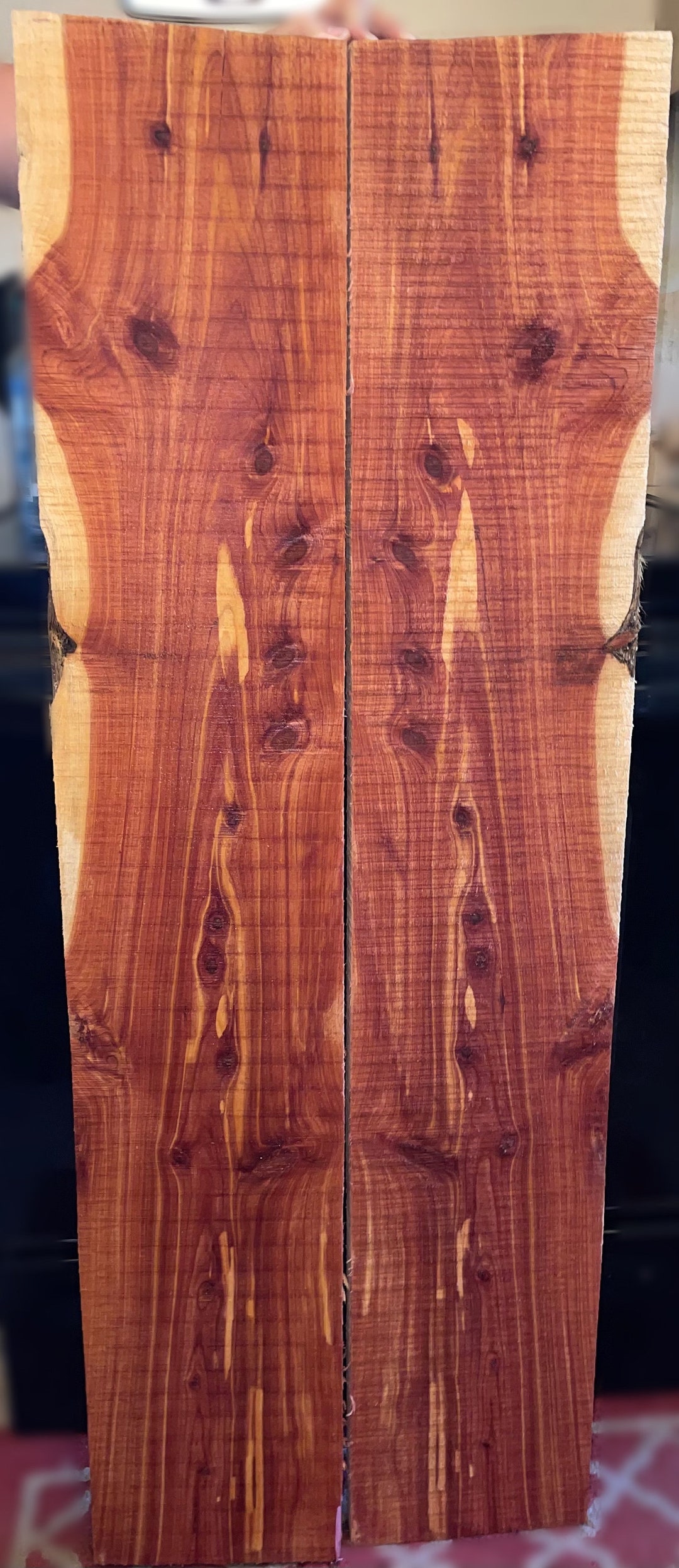Book Matched Red Cedar Boards #1885 - Etsy