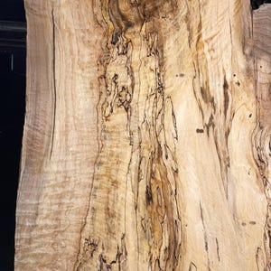 Spalted & Curly Maple Slab #1983 - Etsy