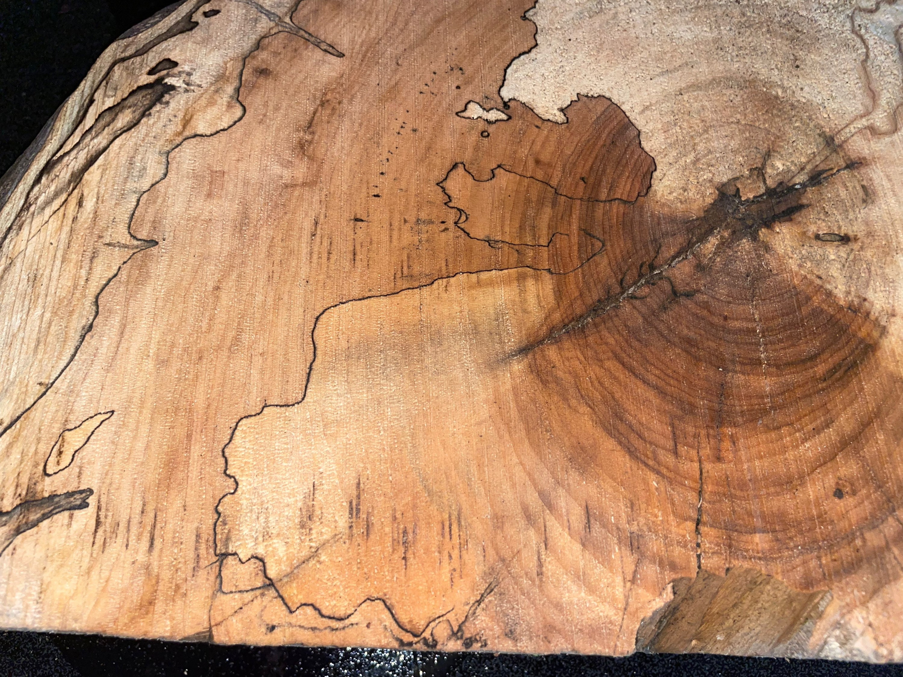 Thick-cut Spalted Maple Turning Blank 1349 - Etsy