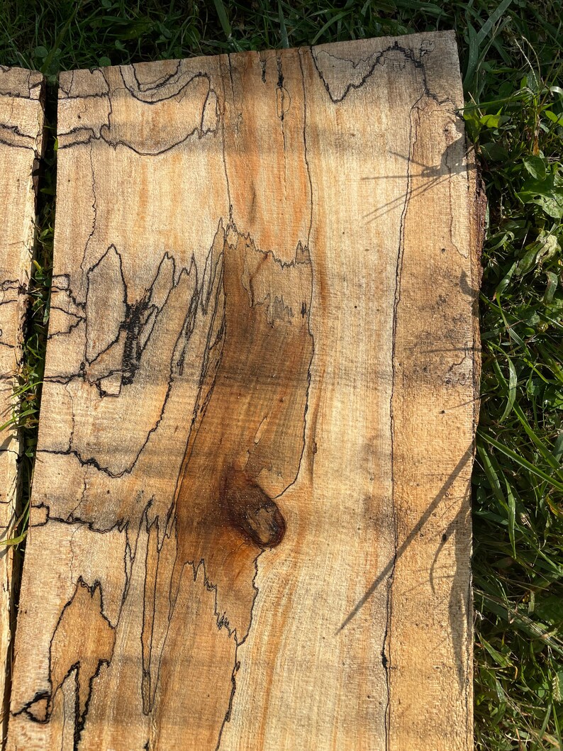 Spalted Maple Book Matched Set 1400 - Etsy
