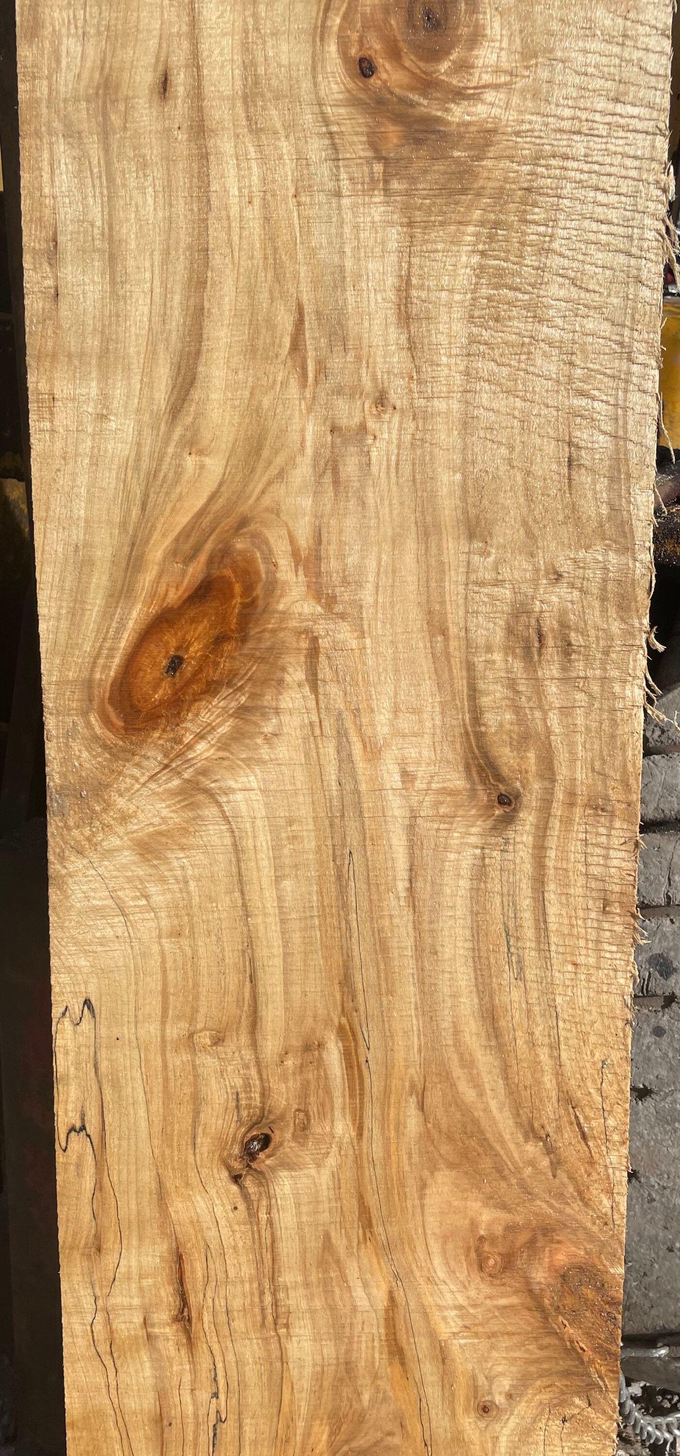 Spalted & Curly Maple Slab 1281 - Etsy