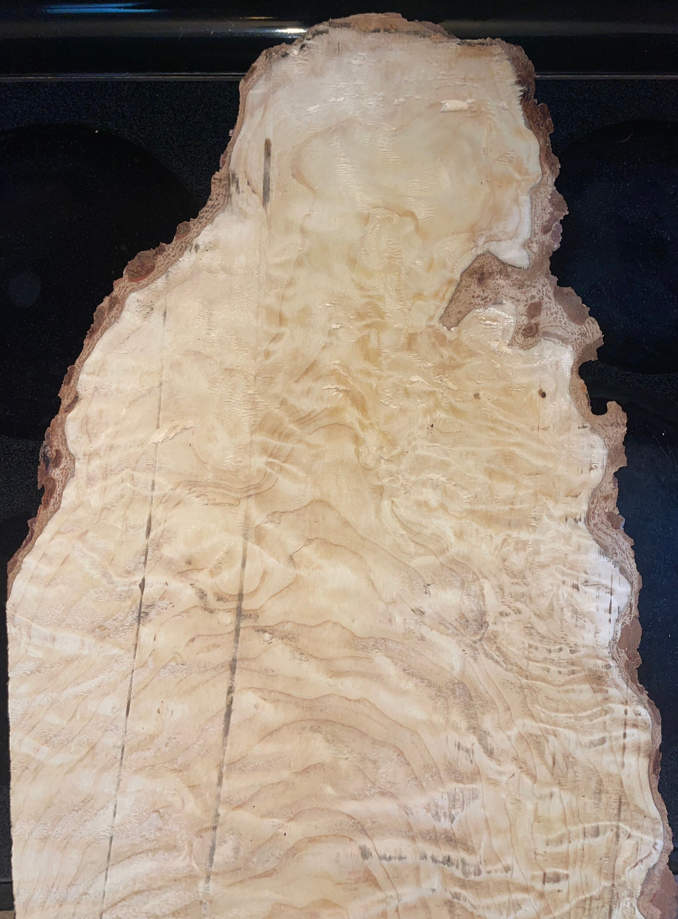 Curly Pine Slab 1547 - Etsy