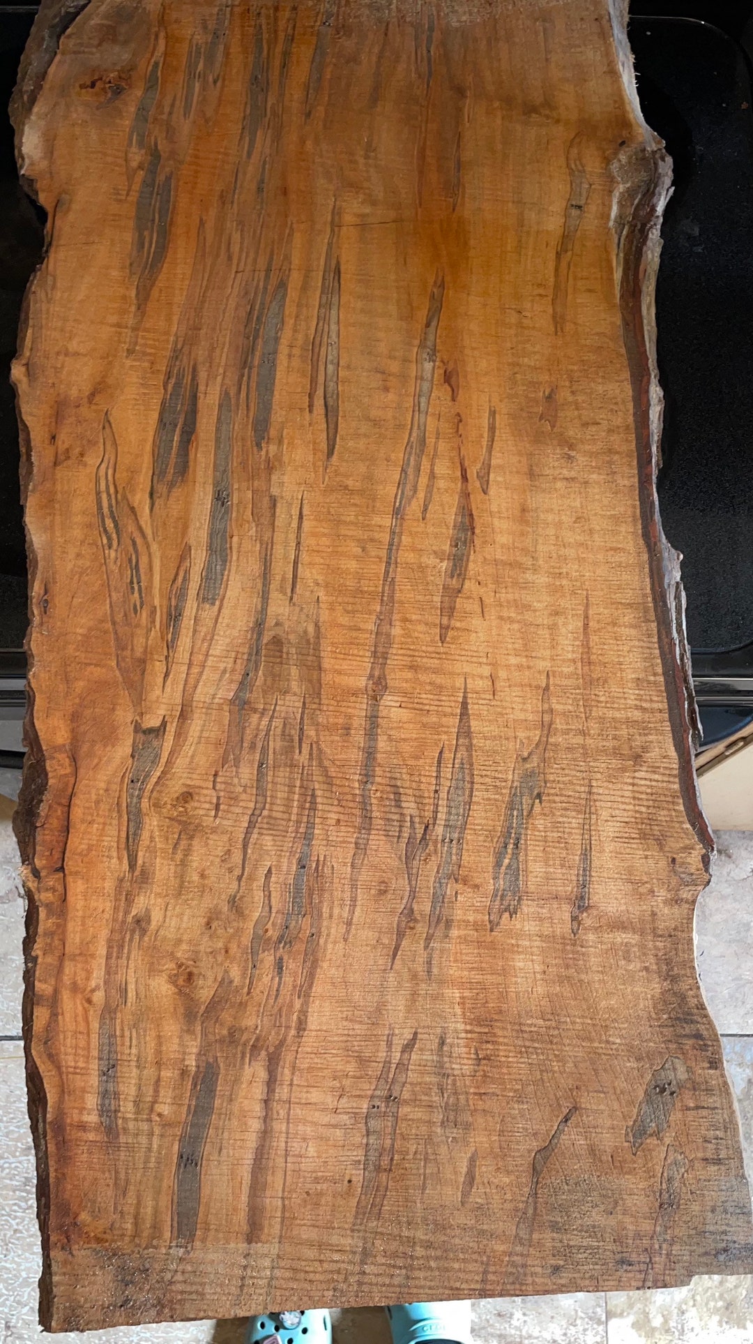 Ambrosia wormy Maple Slab 1544 - Etsy