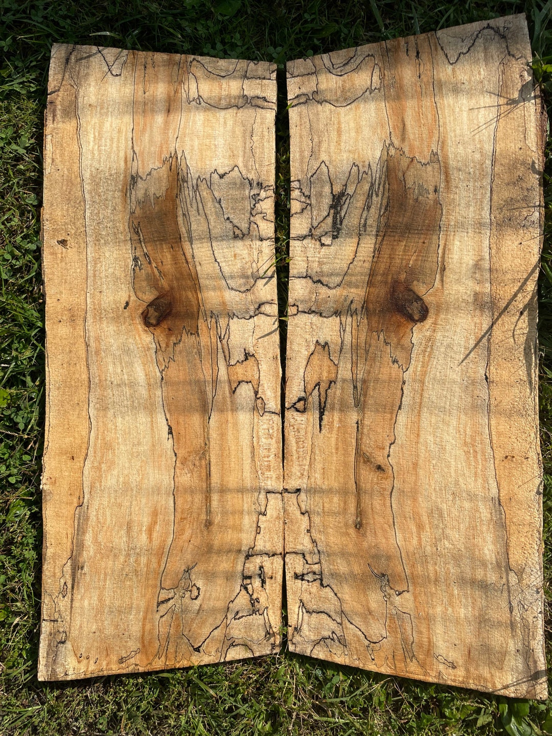 Spalted Maple Book Matched Set 1400 - Etsy