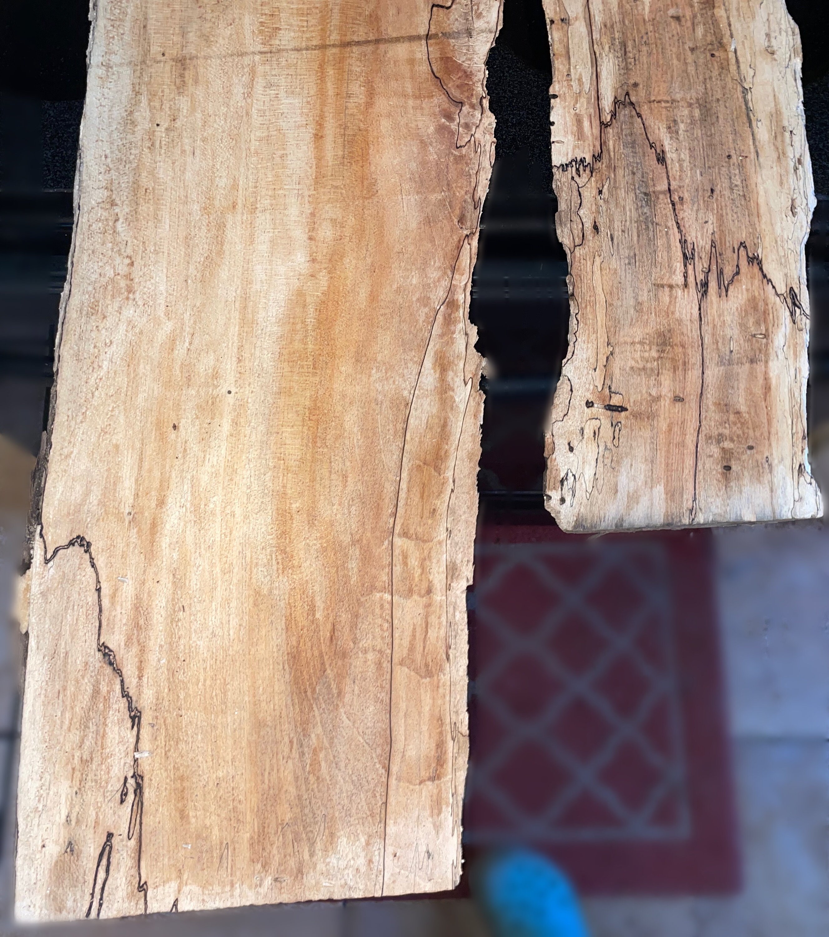 Spalted Maple Set #1887 - Etsy